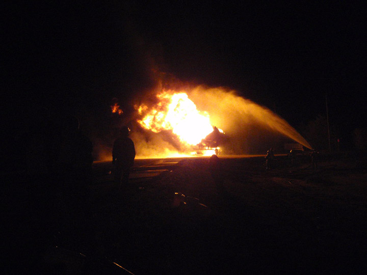 Gallery - Tanker Fire - Safety Boss
